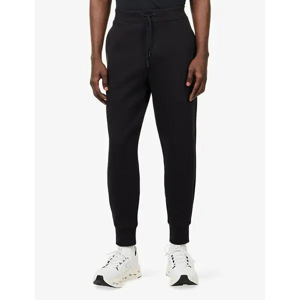 On Focus Tech Cott-blend Jogging Bottoms - Black