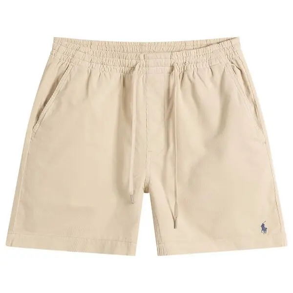 Polo Ralph Lauren Micro Corduroy Drawstring Shorts - Khaki Stone