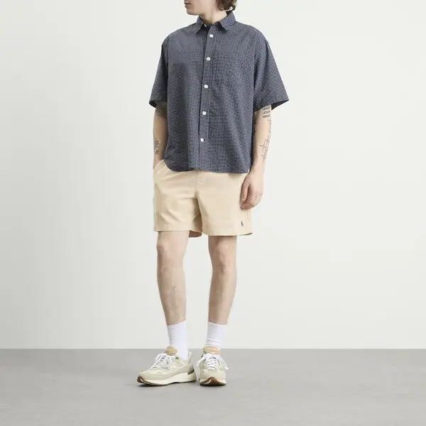 Polo Ralph Lauren Micro Corduroy Drawstring Shorts - Khaki Stone