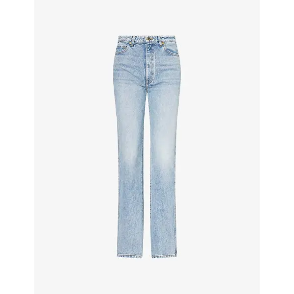 Khaite Danielle Straight-leg Jeans