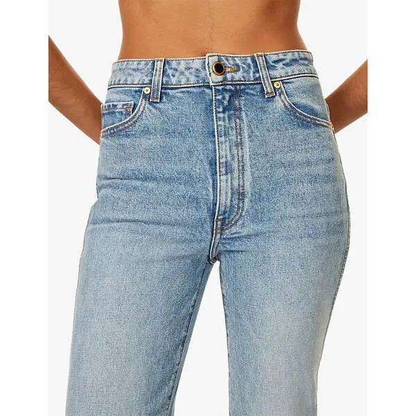 Khaite Danielle Straight-leg Jeans