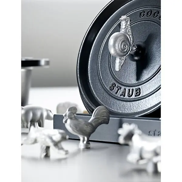 STAUB Fish -steel Knob