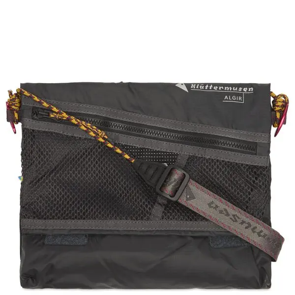 KLATTERMUSEN Algir Foldover Cross Body Bag - Raven