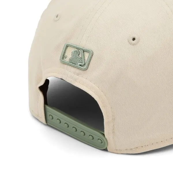 New Era La Dodgers Side Script 9forty Adjustable Cap - Green