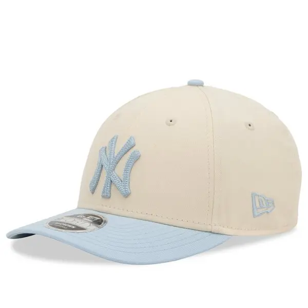 New Era New York Yankees Side Script 9forty Adjustable Cap - Blue