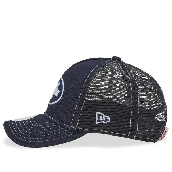 New Era 9forty Adjustable Trucker Cap With Embroidered Branding