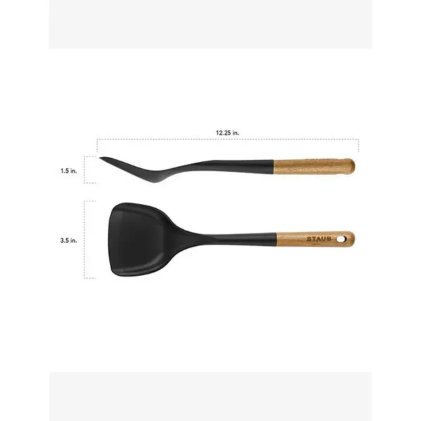 STAUB Brand-embossed Silicone Turner