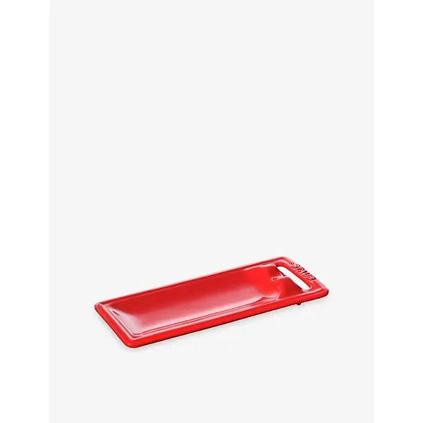 STAUB Brand-embossed Ceramic Spoon Rest
