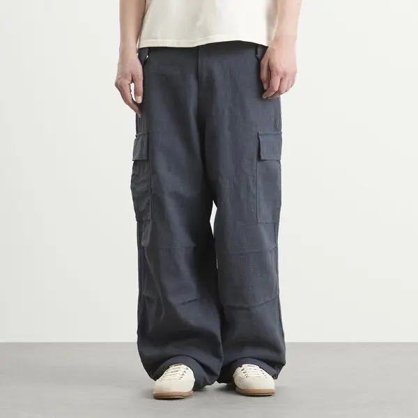 Rhude Linen Parachute Cargo Trousers