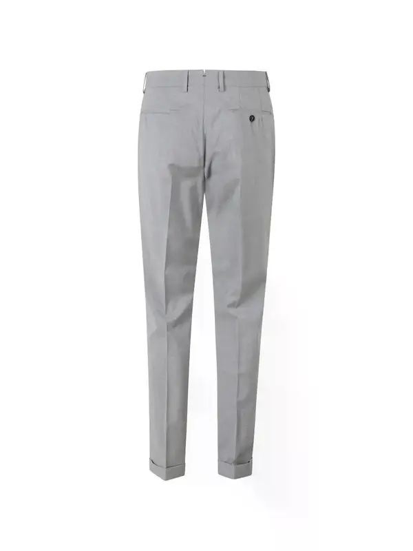 BERWICH Tailored Trousers With Turned-up Cuffs