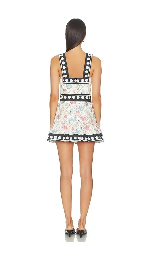 Amanda Uprichard X Revolve Lena Romper - White,black