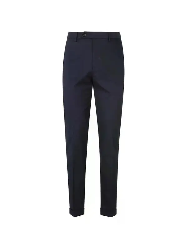 BERWICH Pressed Crease Turn-up Trousers