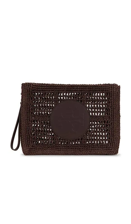 Tory Burch Ella Hand-crocheted Pouch