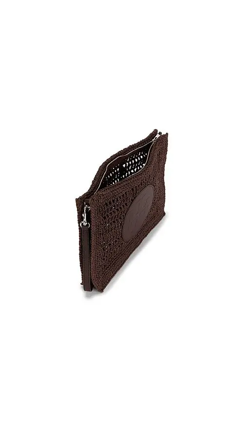 Tory Burch Ella Hand-crocheted Pouch