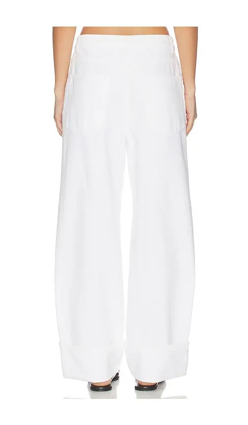 RÓHE Baggy Fit Turn-up Denim