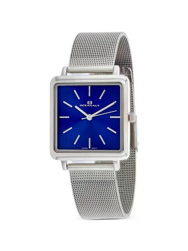 OCEANAUT Traditional Mesh-strap Watch - Blue
