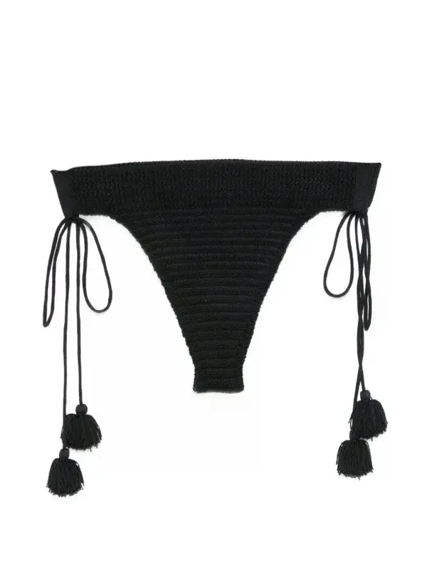 ELOU Azure Crochet Bikini Bottoms