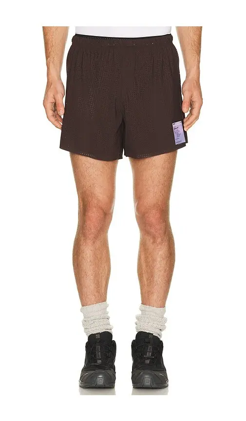 Satisfy Space-o 5 Shorts - Brown
