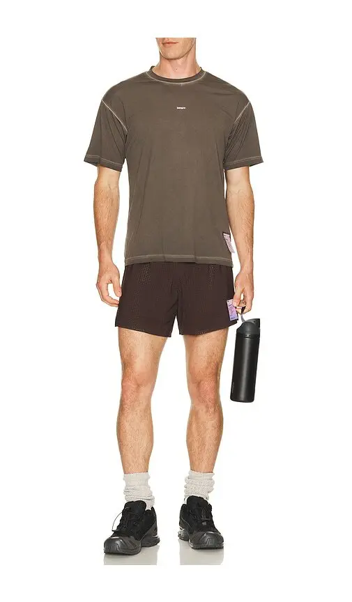 Satisfy Space-o 5 Shorts - Brown