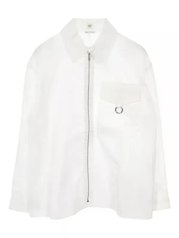 Hermès Zip-up Shirt