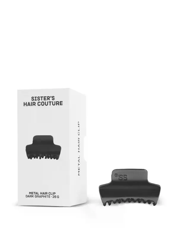 SISTER’S AROMA Sister's Aroma Matte Logo-embossed Hair Clip - Black