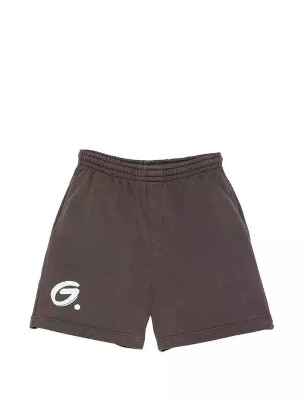 GEORGE. George Logo Print Shorts