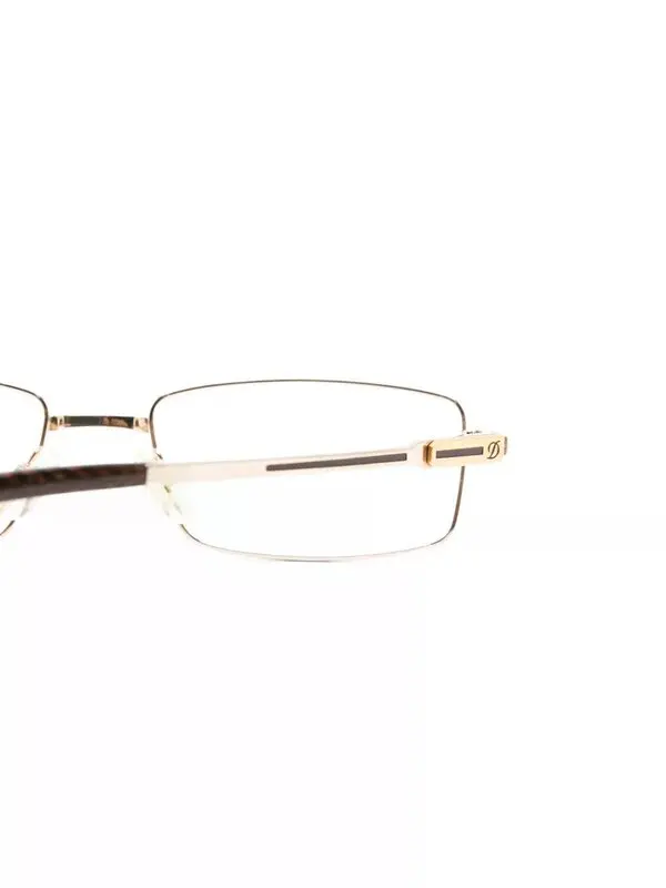 S.t. Dupont Rectangle Frame Eyeglasses