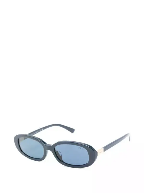 POLO RALPH LAUREN EYEWEAR Polo Ralph Lauren Oval Frame Sunglasses - Blue