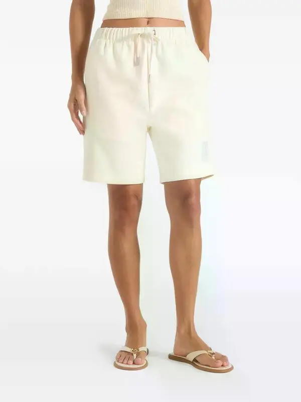 Manière De Voir Logo-patch Drawstring Shorts