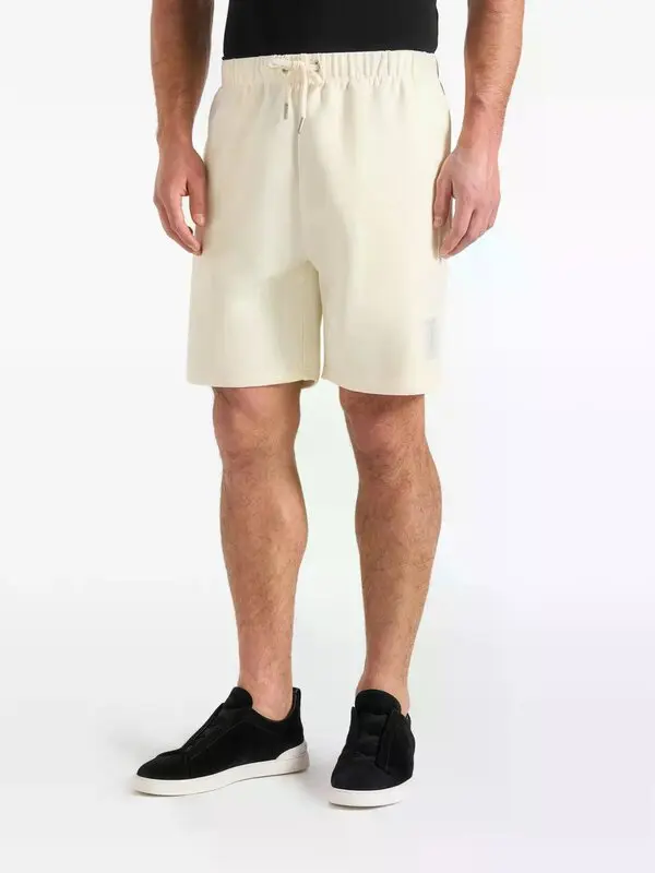 Manière De Voir Logo-patch Drawstring Shorts