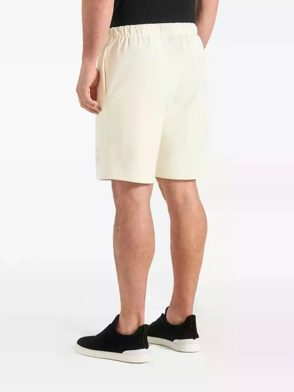 Manière De Voir Logo-patch Drawstring Shorts