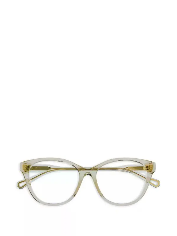 Chloé Square Frame Glasses - Neutrals