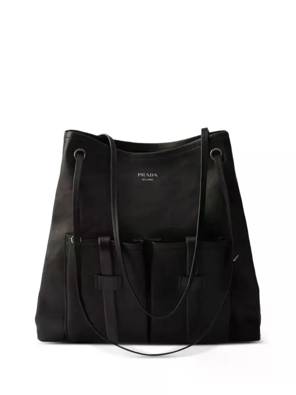 Prada Route Large Leather Bag