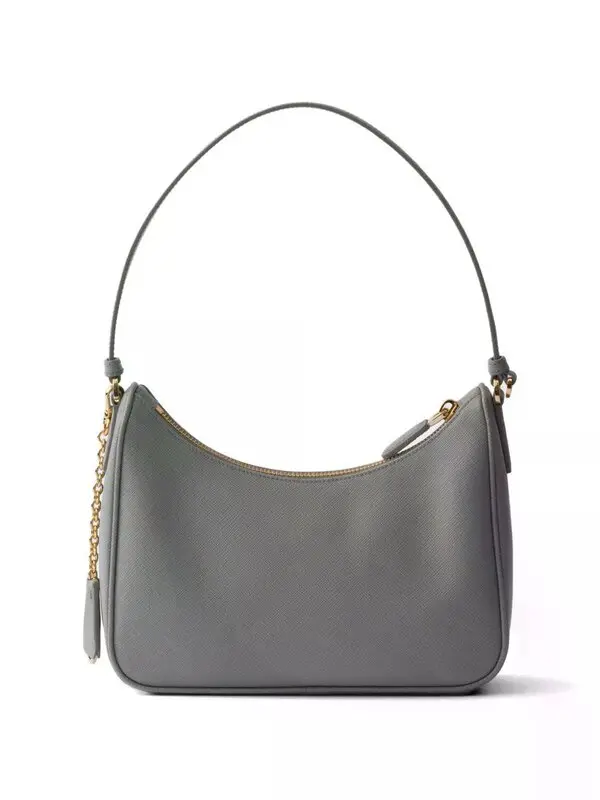 Prada Re-edition 2005 Saffiano Leather Mini-bag - Grey
