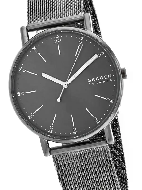 Skagen Signature Mesh-strap 40mm Watch - Grey