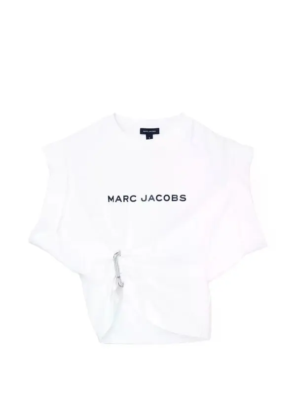 Marc Jacobs Draped Logo T-shirt - White