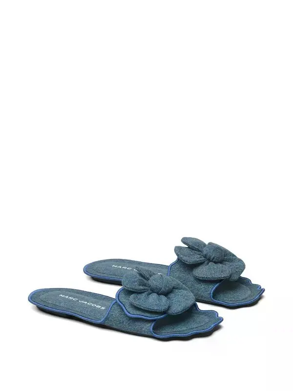 Marc Jacobs Daisy Denim Sandals - Blue