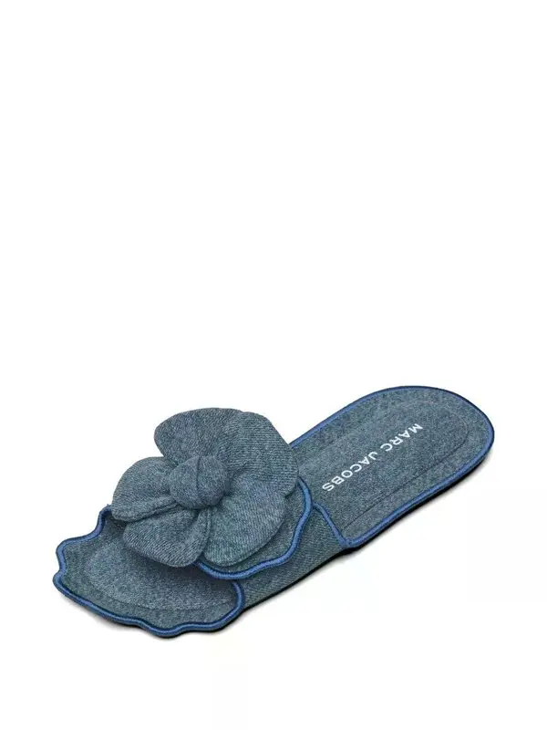 Marc Jacobs Daisy Denim Sandals - Blue