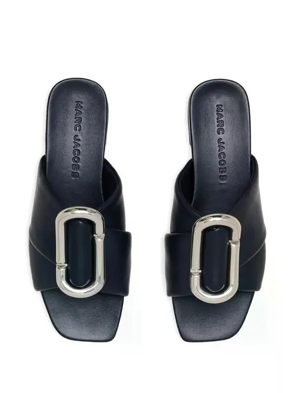 Marc Jacobs Pop J Marc Sandals - Black