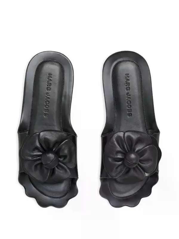 Marc Jacobs Daisy Sandals - Black