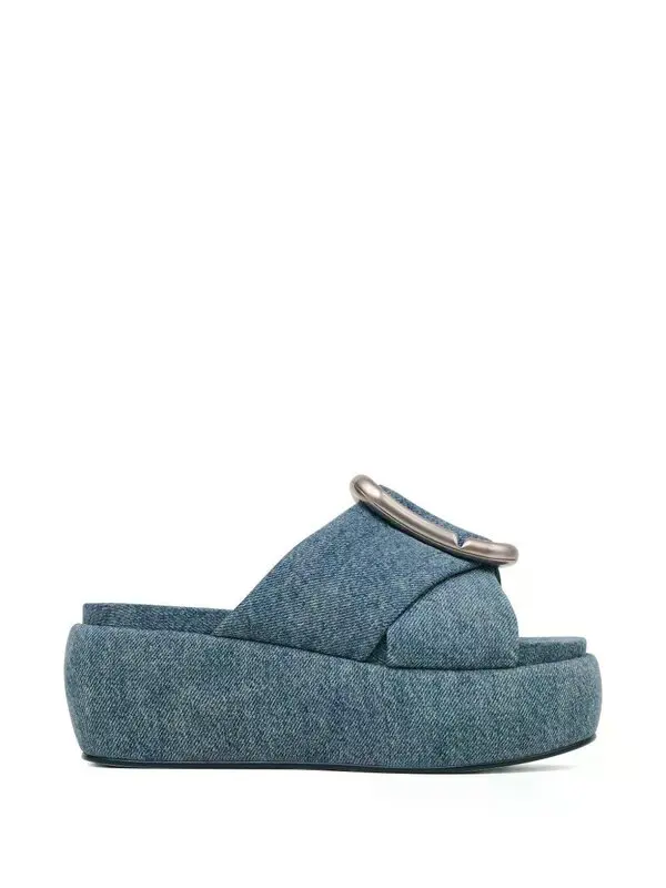 Marc Jacobs Pop J Platform Sandals - Blue