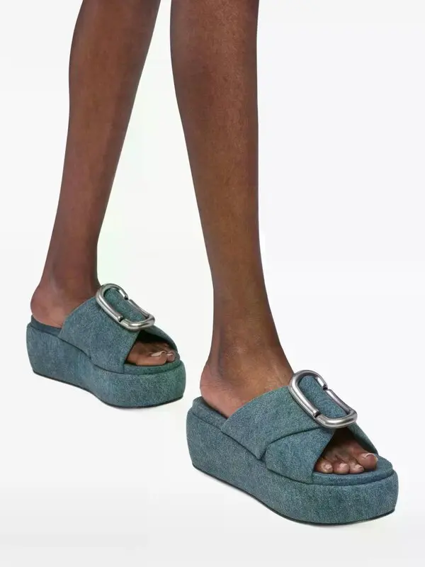 Marc Jacobs Pop J Platform Sandals - Blue