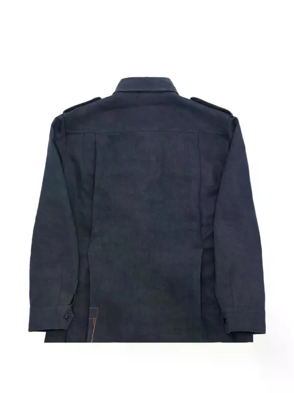 FORTELA Owen Linen Safari Shirt Jacket