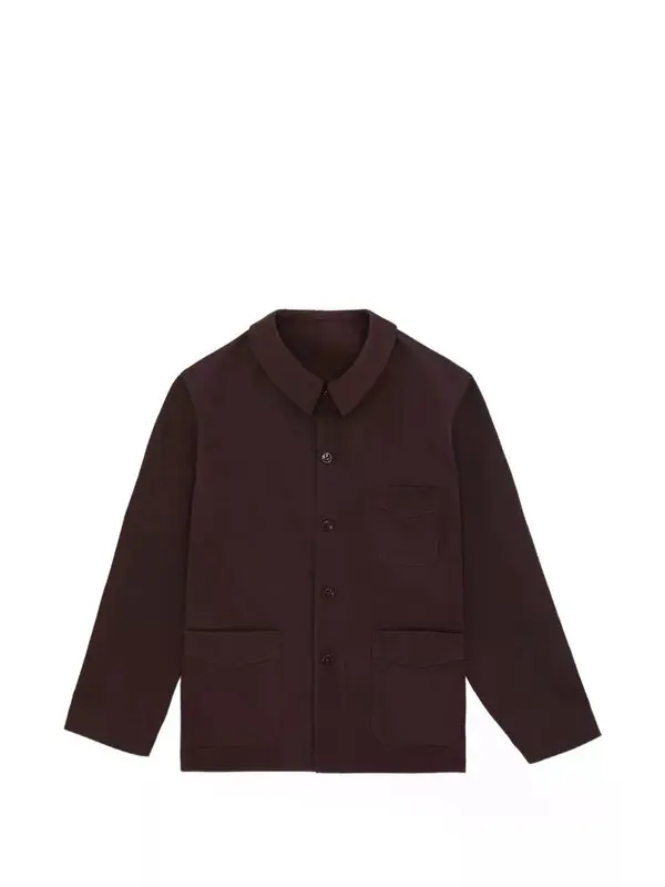 FORTELA Boulevard Patch-pocket Shirt Jacket