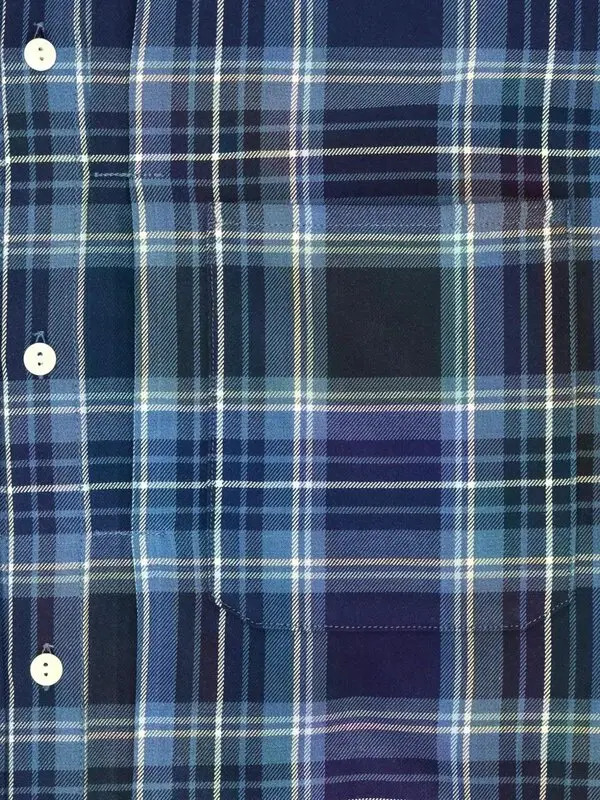 FORTELA Peter Checkered Cotton Shirt Jacket