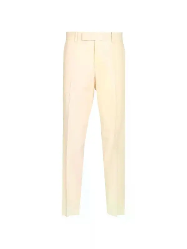Fendi Wool Gabardine Trousers