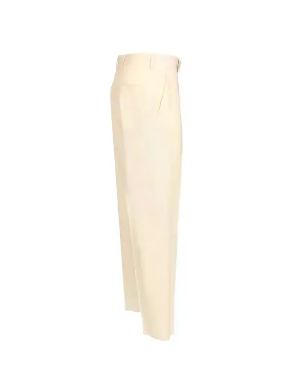 Fendi Wool Gabardine Trousers