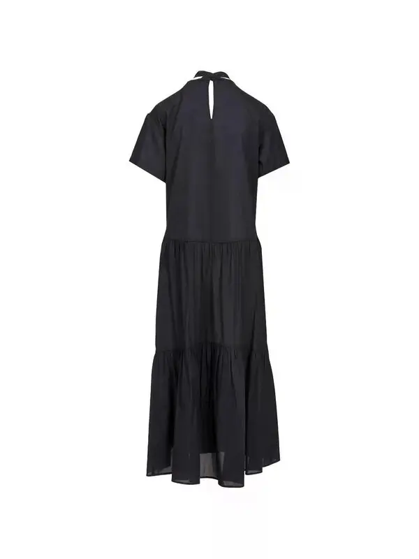 Max Mara Alloro Tiered Halterneck Dress
