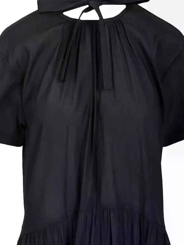 Max Mara Alloro Tiered Halterneck Dress