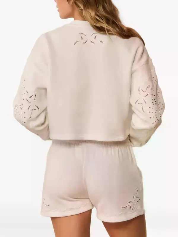 LoveShackFancy Lalo Bandana Sweatshirt